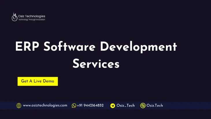 Elevate Your Business with ERP Software Development | Osiz